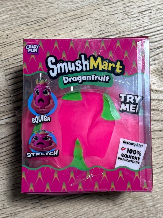 Crazy fun | Toys | Smushmart Dragonfruit Squishy Toy Nib Viral Tiktok ...